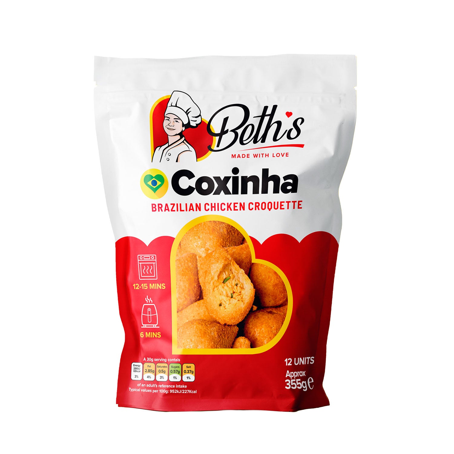 Brazilian Chicken Croquette — Coxinha | Frozen | Beth's UK