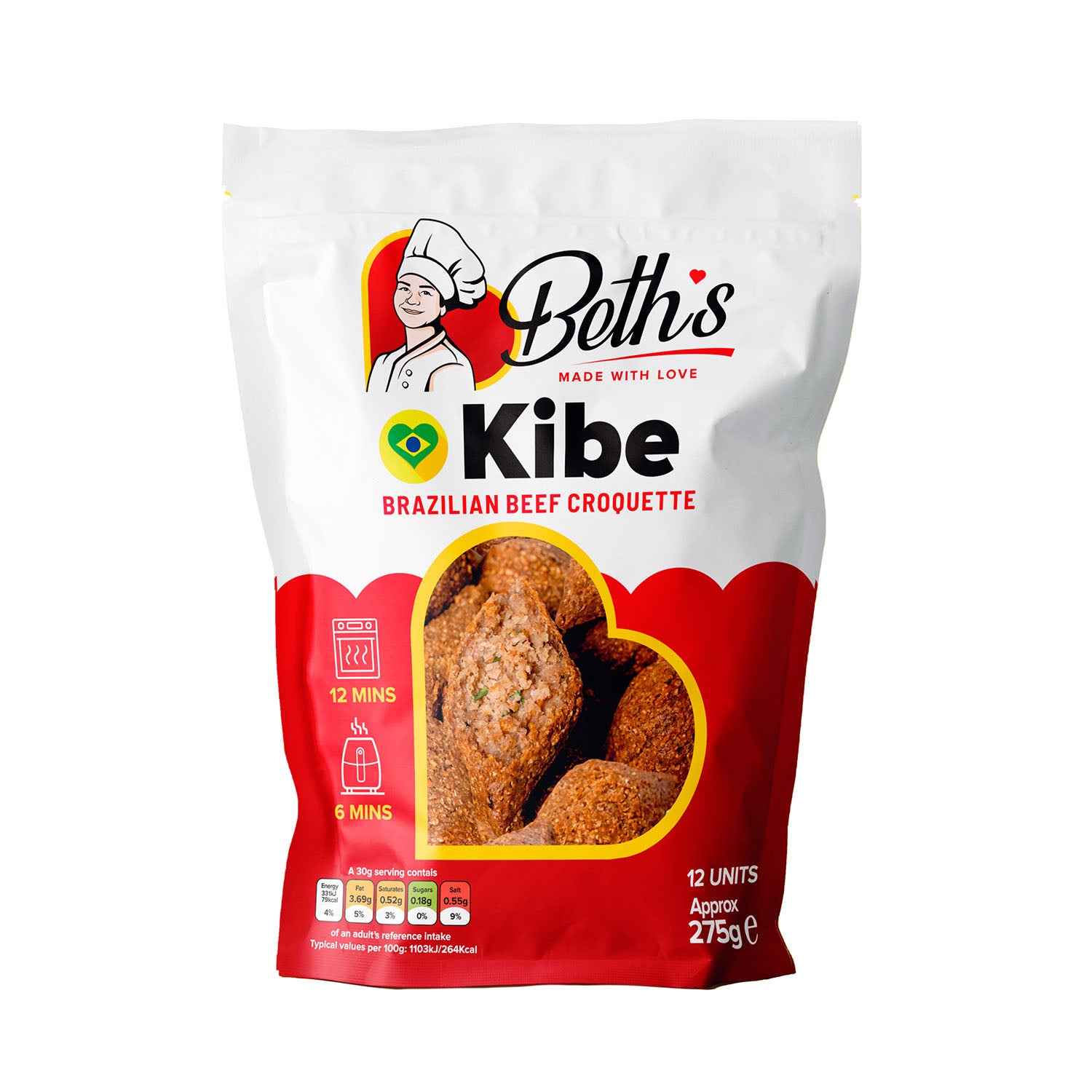 Kibe - Brazilian Beef Croquette – Beth's UK