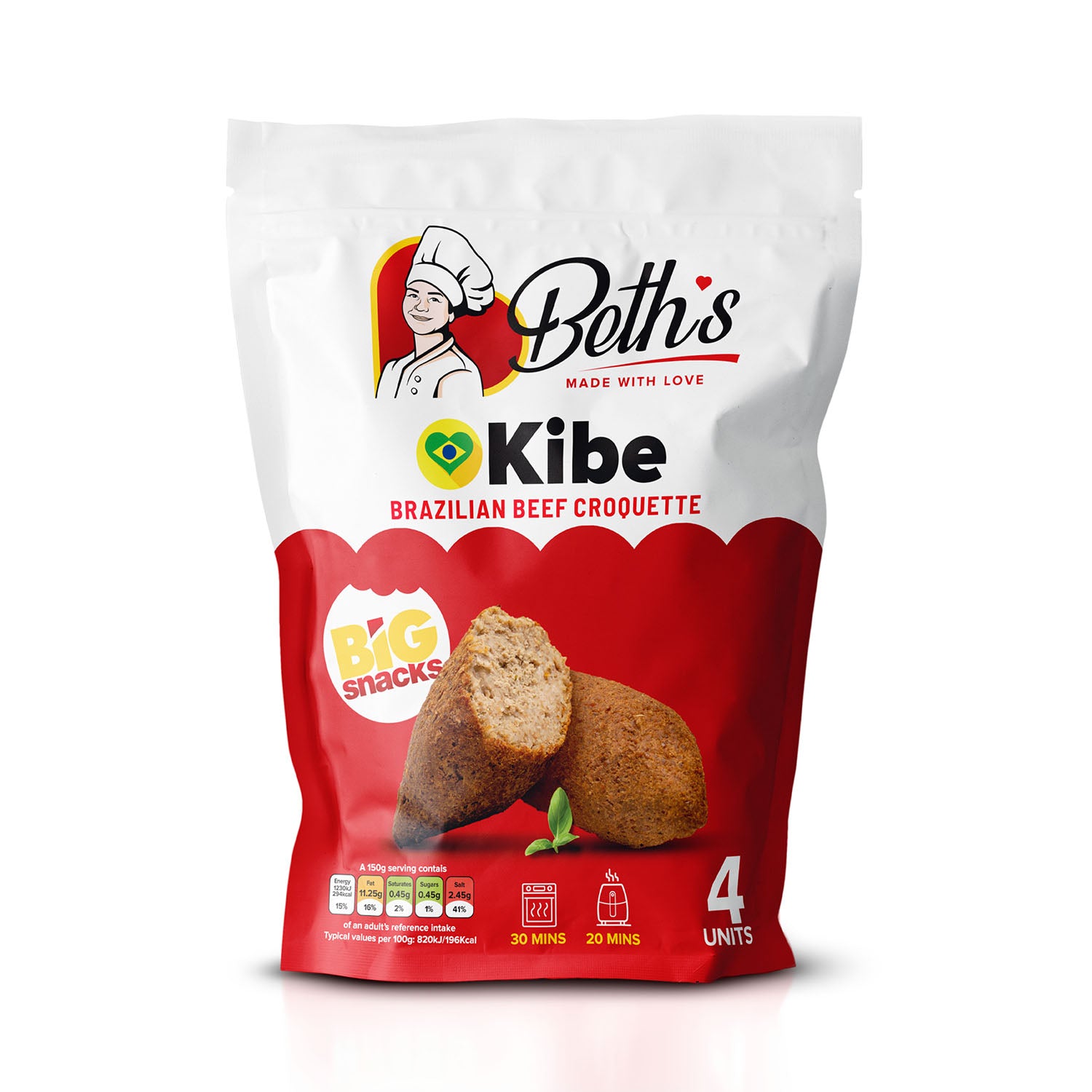 Kibe - Brazilian Beef Croquette – Beth's UK